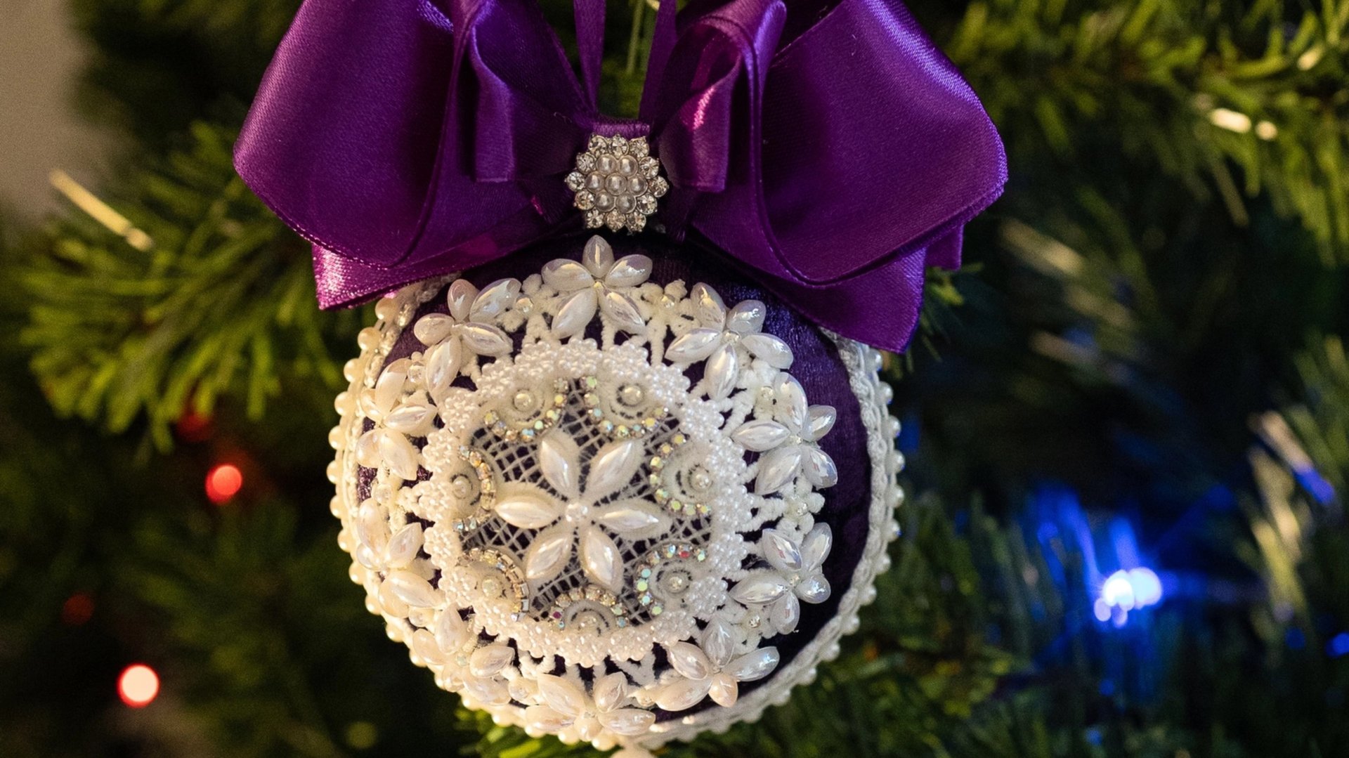 Создание новогодних украшений ( елочных шаров)