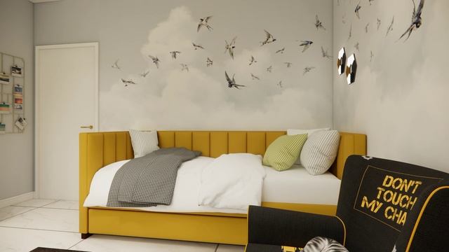 Солнечная детская талантливого ребенка