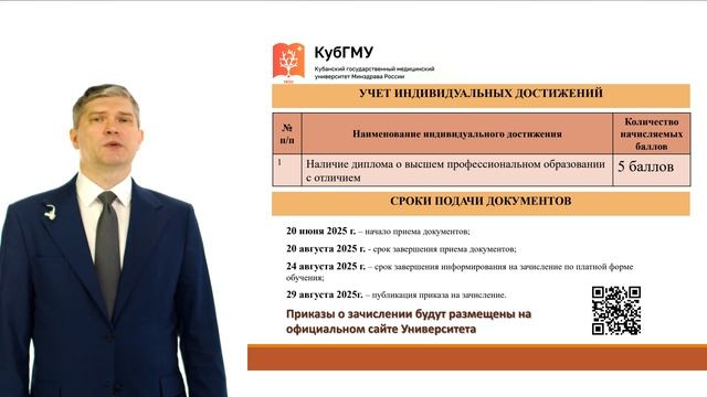 Все о поступлении на магистратуру в КубГМУ