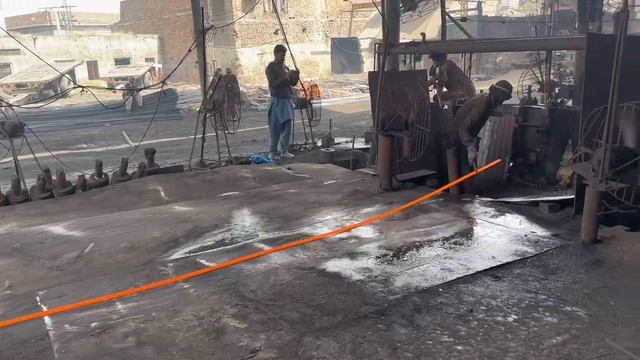 Amazing Manufacturing Process of Iron Rod in Factory process of recycling metal scraps to make rod