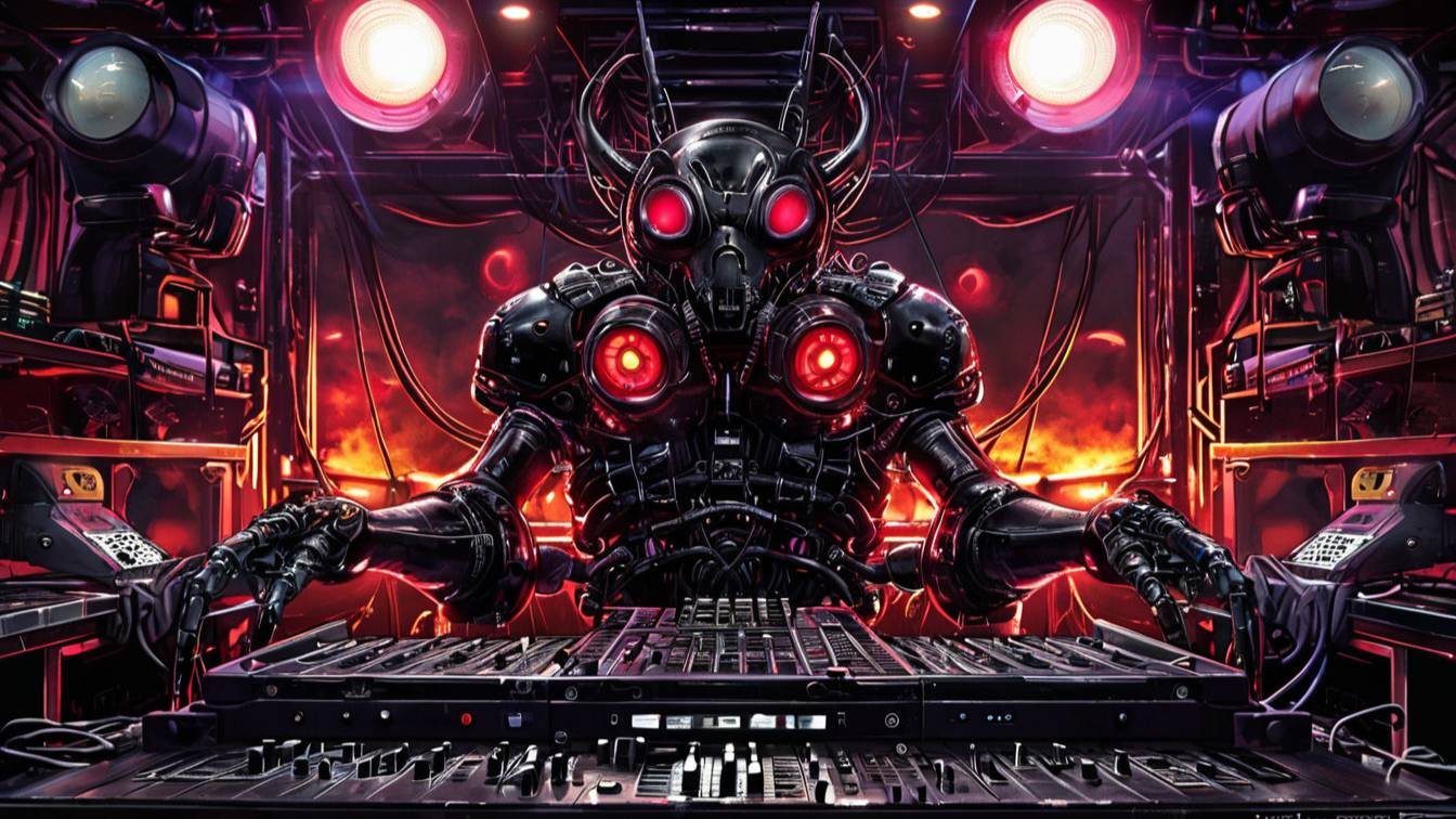 Электронная музыка для тренировок - техно, драм, кибер, биг-бит (16)