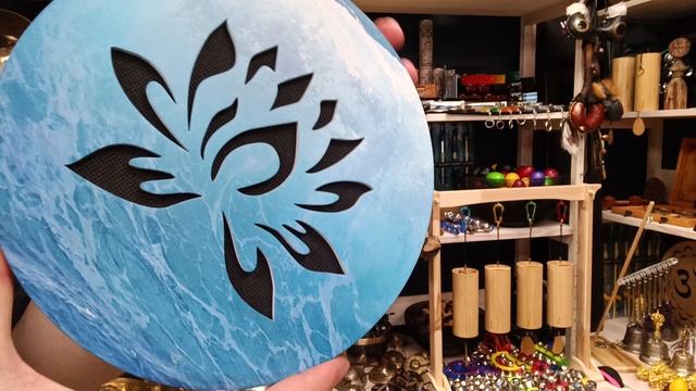 Шум ручья Лотос 185 мм / Sound of the stream /  Rainstick / Посох дождя / shamanic.moscow