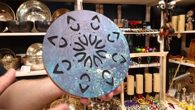 Шум ручья Мандала 185 мм / Sound of the stream / Rainstick / Посох дождя / shamanic.moscow