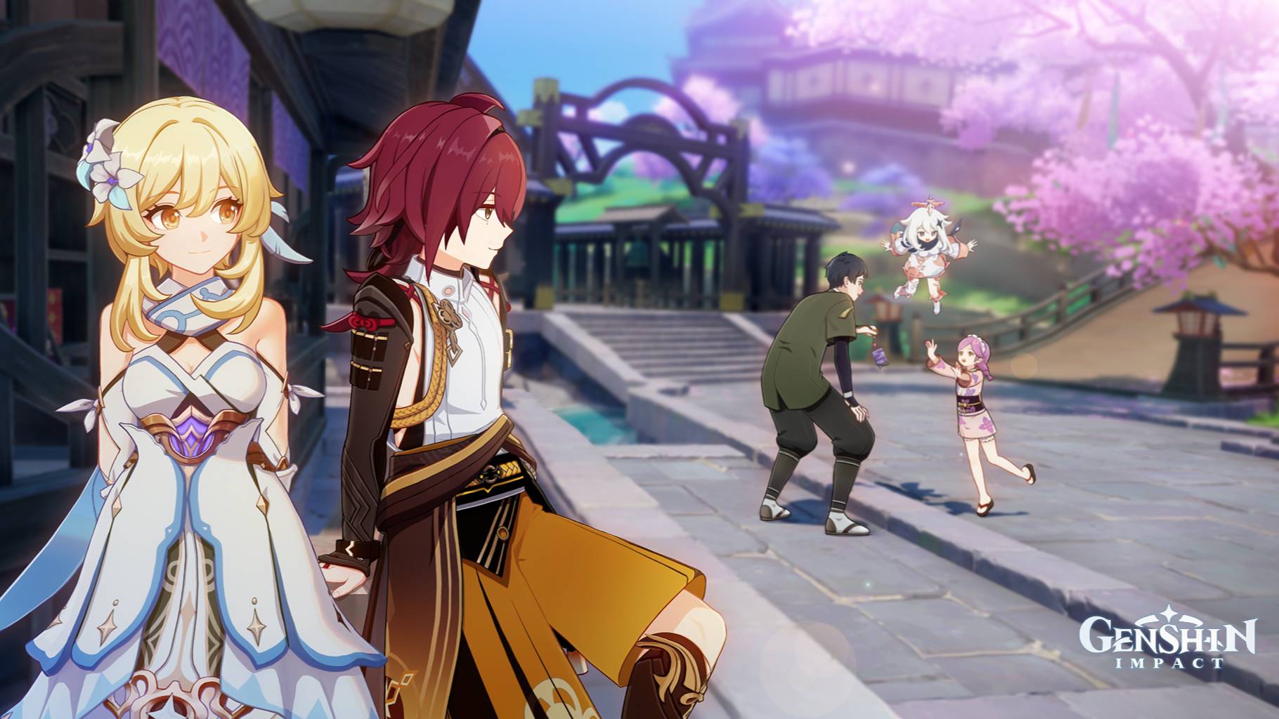 Встреча с Хэйдзо Застигнутые Ураганом Продолжение Геншин Импакт