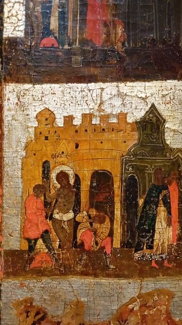 Великомученица Параскева с житием. Конец XVI века.