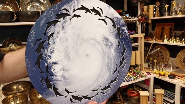 Шум ручья Дельфин 300 мм / Sound of the stream / Rainstick / Посох дождя / shamanic.moscow