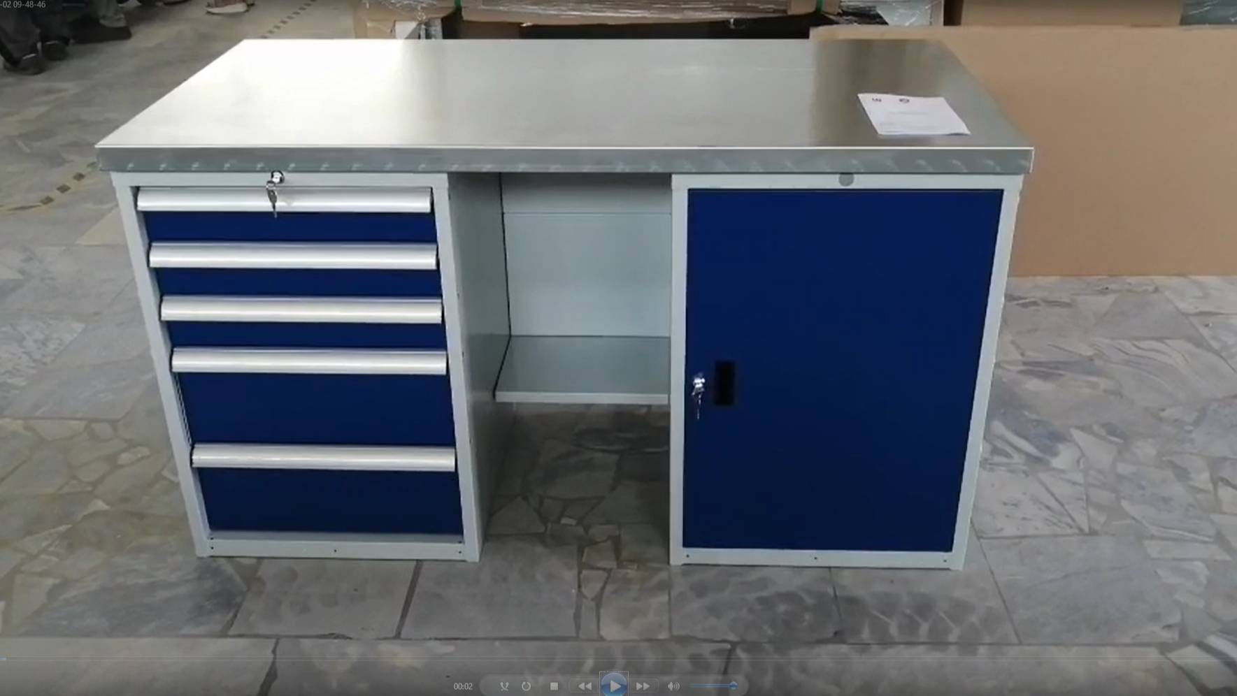 Верстак слесарный тяжелой серии 1403.1022