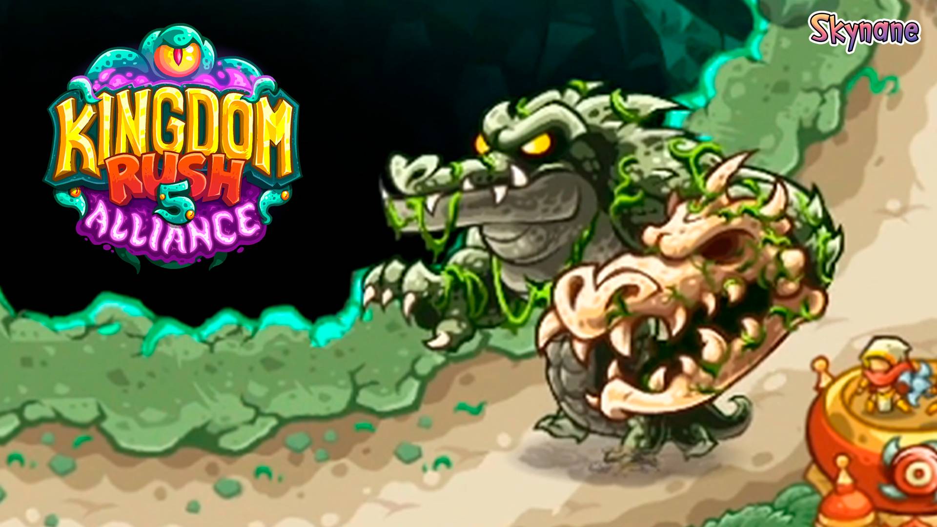 САМЫЙ НЕОБЫЧНЫЙ БОСС | Kingdom rush 5 Alliance [20] Новая Кампания