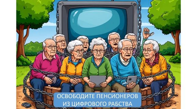 Освободите пенсионеров из цифрового рабства
