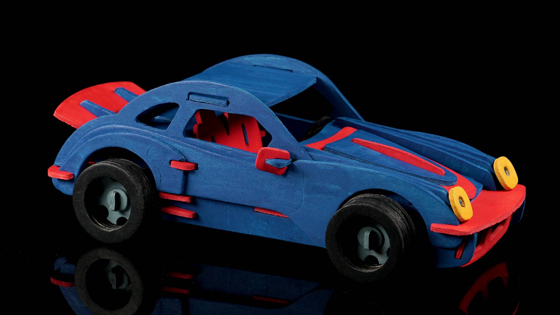 15. Собираем модель Немецкого спорткара от Pebaro 865-4