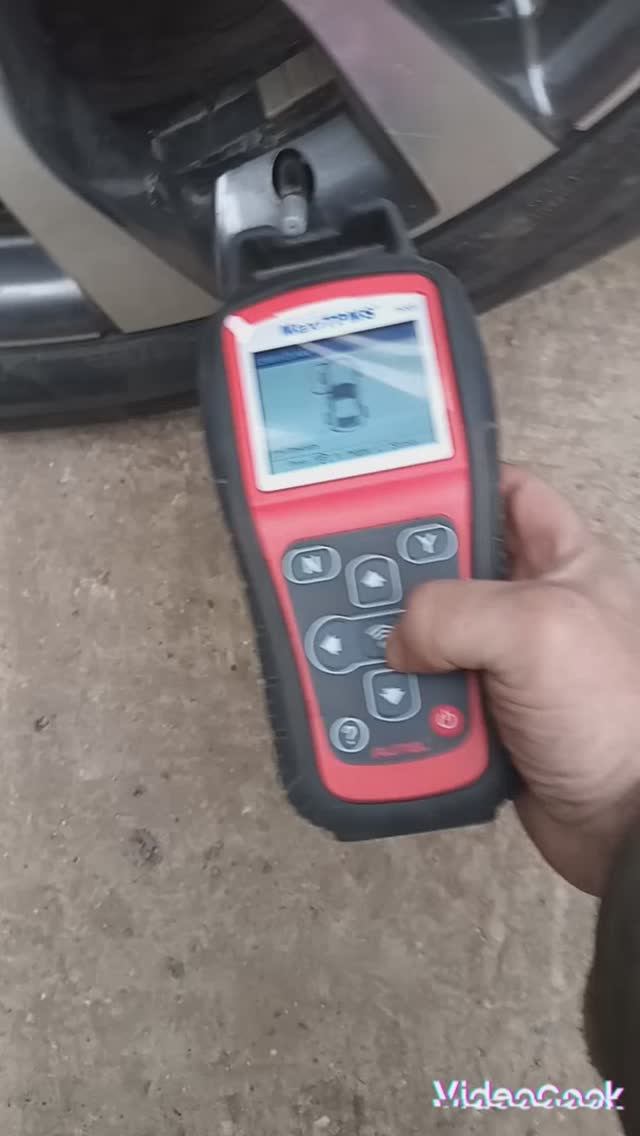 Обучение датчиков колес TPMS