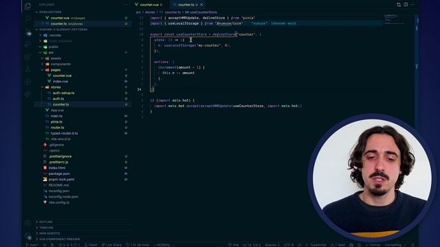 3. Using Composables within Stores
