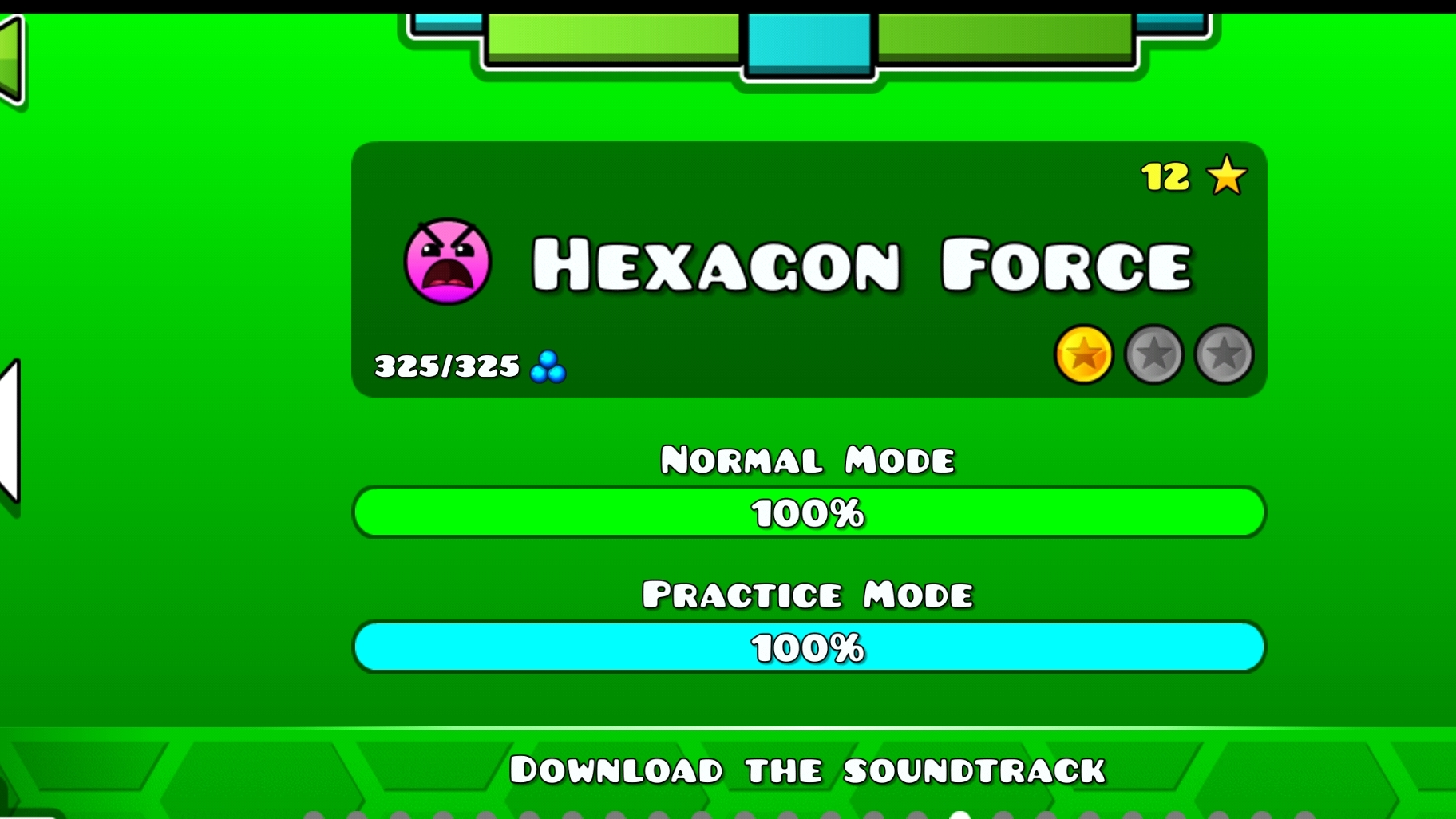 Прошёл HEXAGON FORCE. Я в шоке. Играю в geometry dash.