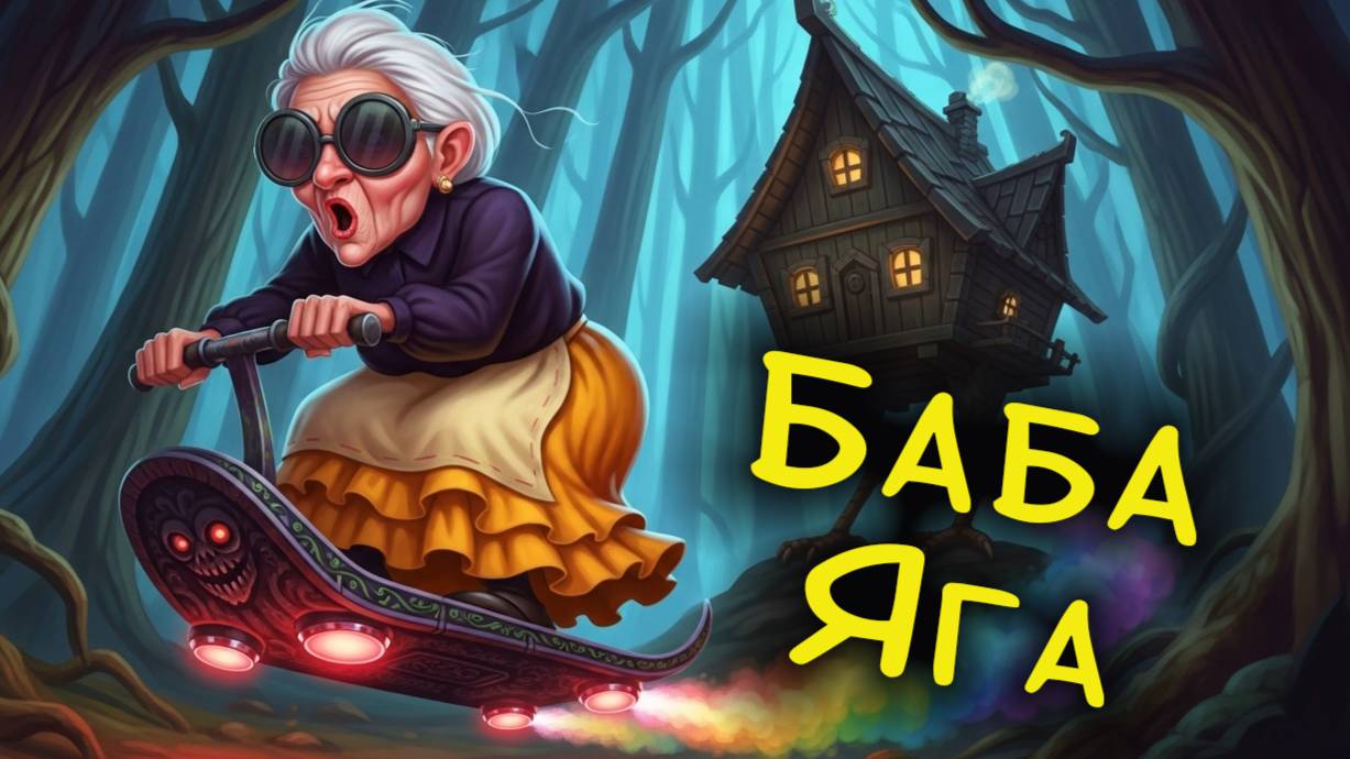 ДЕТСКАЯ ПЕСНЯ -  Баба-Яга. Песенки для детей.