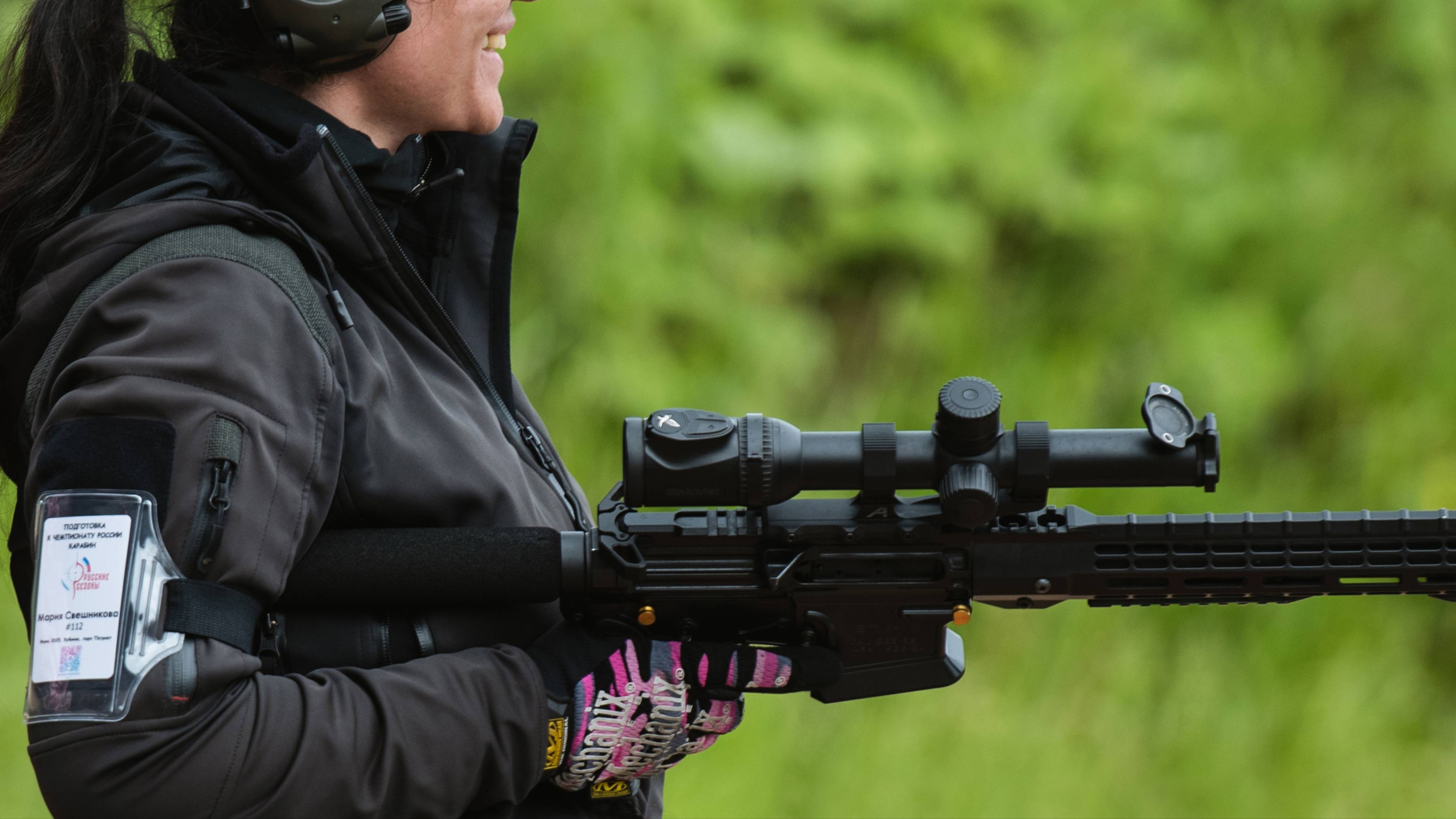 Соревнование Московской области по карабину в парке "Патриот". Подготовка к Чемпионату России.