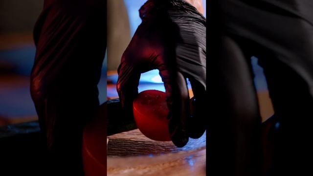 Пита с жареным сыром LAMI , свежей рукколой и свежими овощами