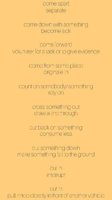 Фразовые Глаголы 5 Phrasal Verbs 5