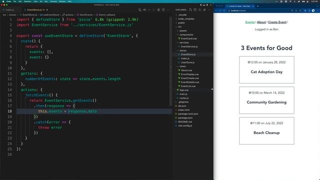 7. Changing State with Actions