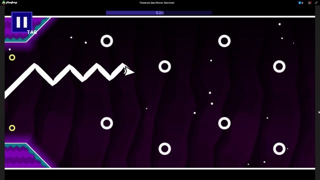 Геометри Даш Волна_ Оригинал (от Легендарные Игры)_ Играть Онлайн Бесплатно На Playhop — Яндекс Брау