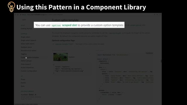 11. Scoped Slots & Render Props