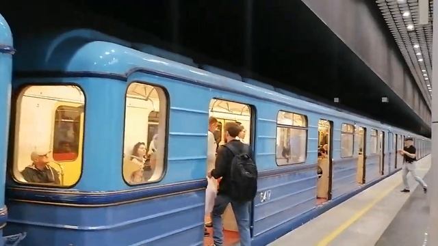 Парад ретро электропоездов в Москве на БКЛ (№11) от 14.05.2023