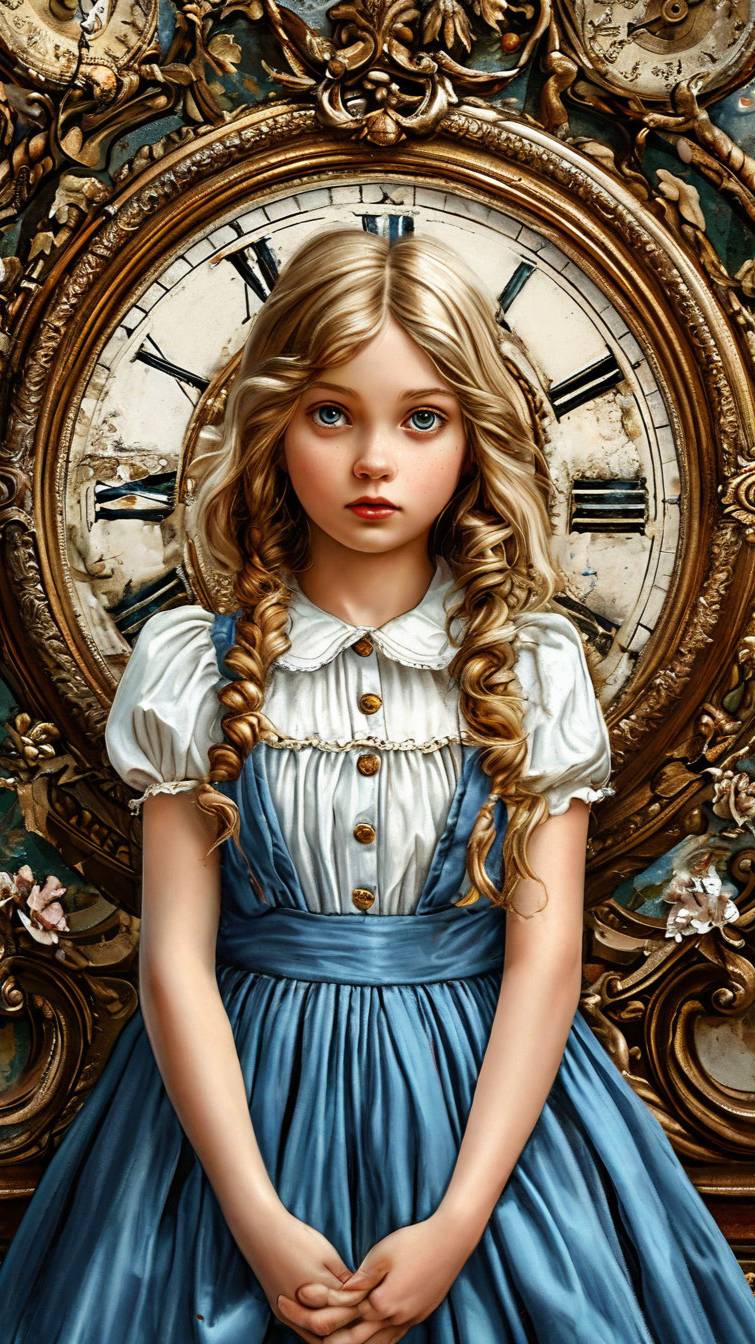 Алиса и часы. Песня на стихи Алисы Чин #песни #сонет