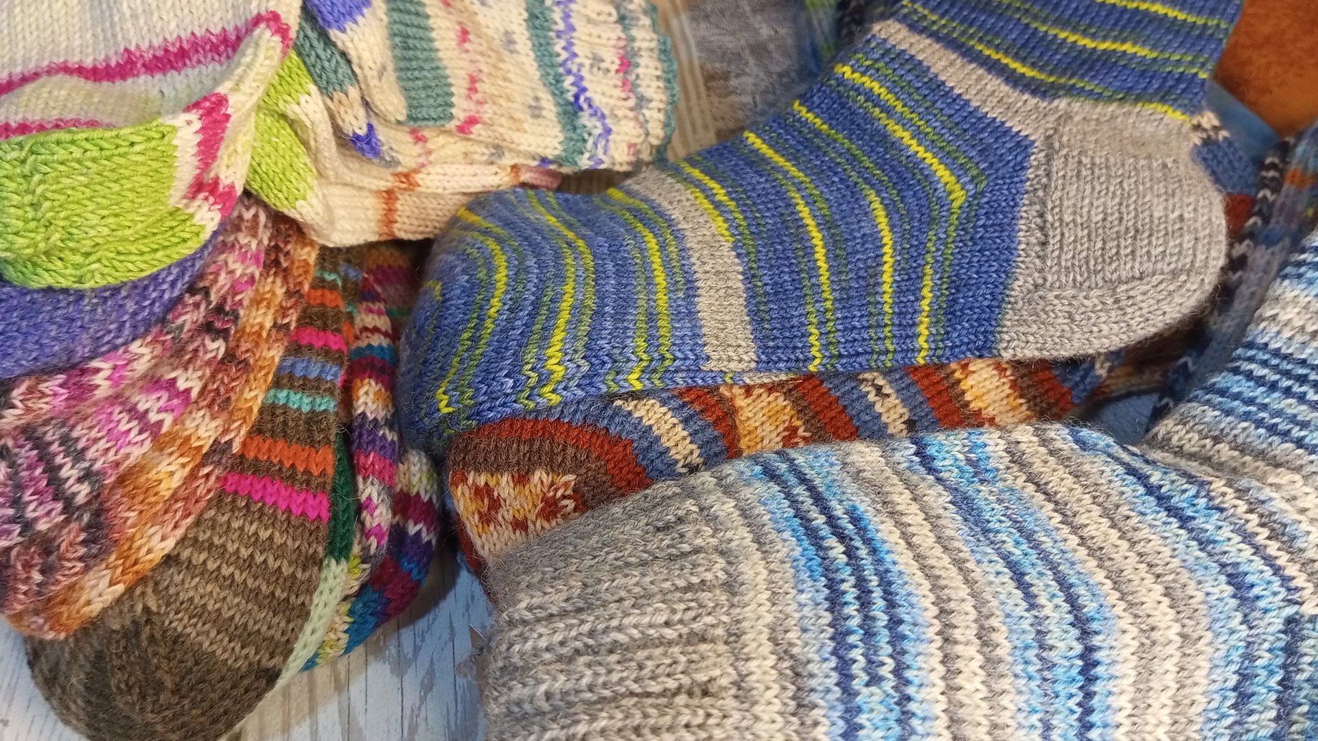 Мои носочки за 6 месяцев🤗🫶