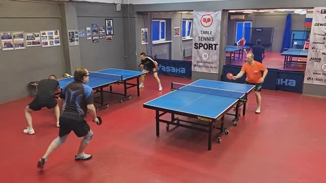 #01 отбор Чирков А. (768) - Порай-Кошиц П. (410) 01.07 ЧЕРРИ-турнир настольный теннис СПб