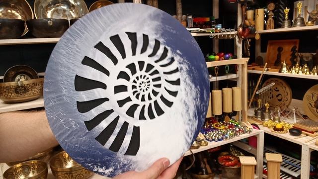 Шум ручья Аммонит 300 мм / Sound of the stream / Rainstick / Посох дождя / shamanic.moscow