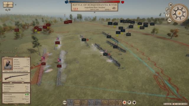 Grand Tactician: The Civil War #42 - Конфедерация переходит в наступление