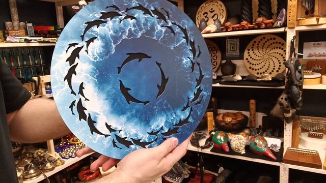 Шум ручья Дельфин 300 мм / Sound of the stream / Rainstick / Посох дождя / shamanic.moscow