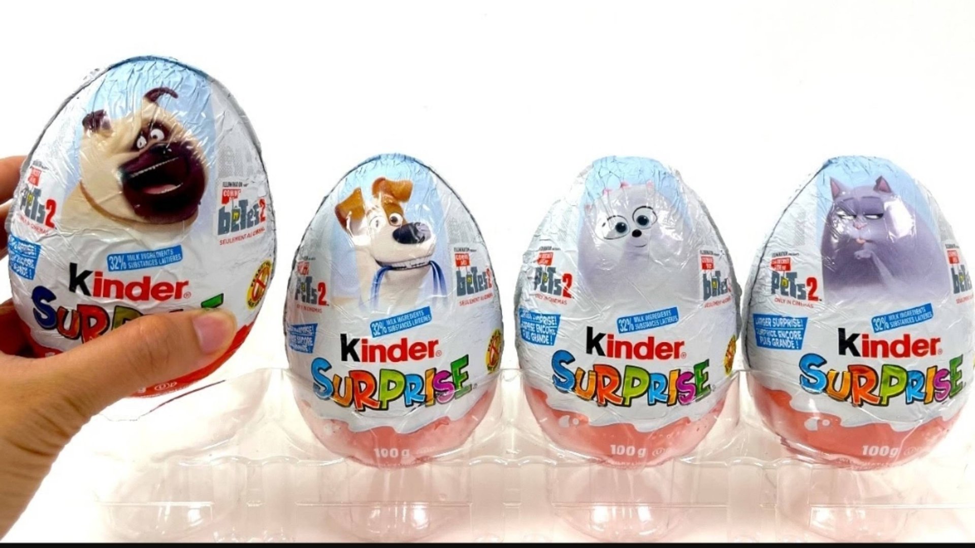 АСМР РАСПАКОВКА Гигантские яйца КиндерСюрприз 🤯💋