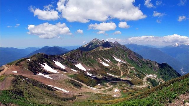 РОЗА ХУТОР. РОЗА ПИК. ХРЕБЕТ АИБГА