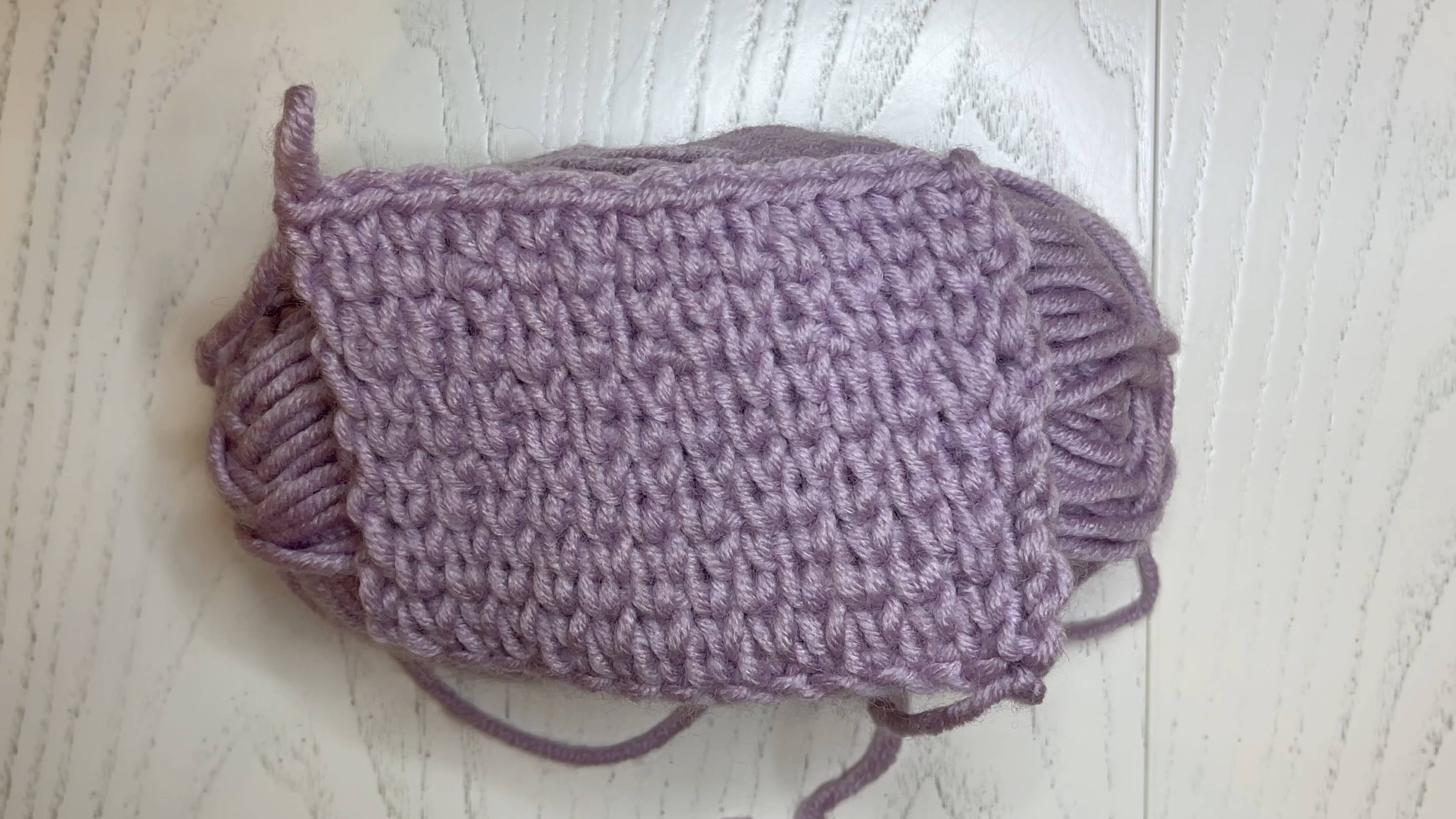 Узор №4 — Плотный Двусторонний Узор Крючком | Пошаговый Мастер-Класс Для Начинающих