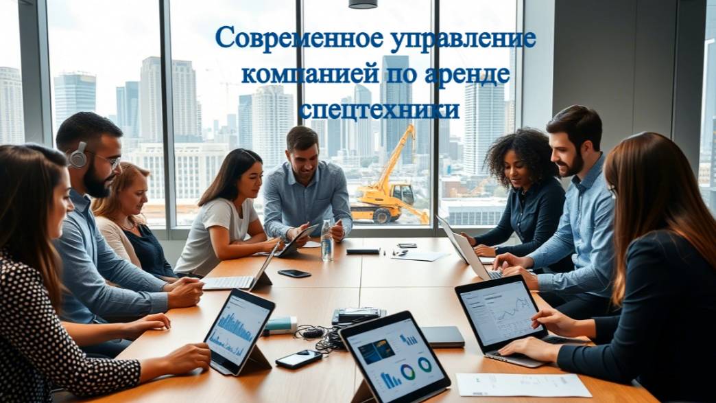 Современный подход к управлению компанией по аренде спецтехники