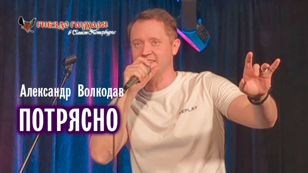 "ПОТРЯСНО" Александр Волкодав - "Гнездо глухаря" Питер 28.06.2025 #александрволкодав #голос