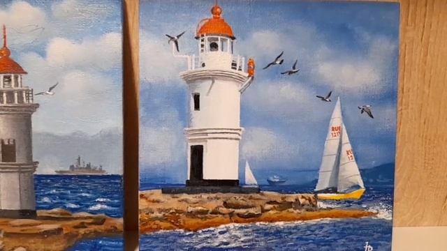 Продала три картины