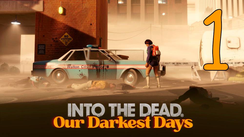 Прохождение Into the Dead: Our Darkest Days #1 Ходячие мертвецы в стиле 80-х