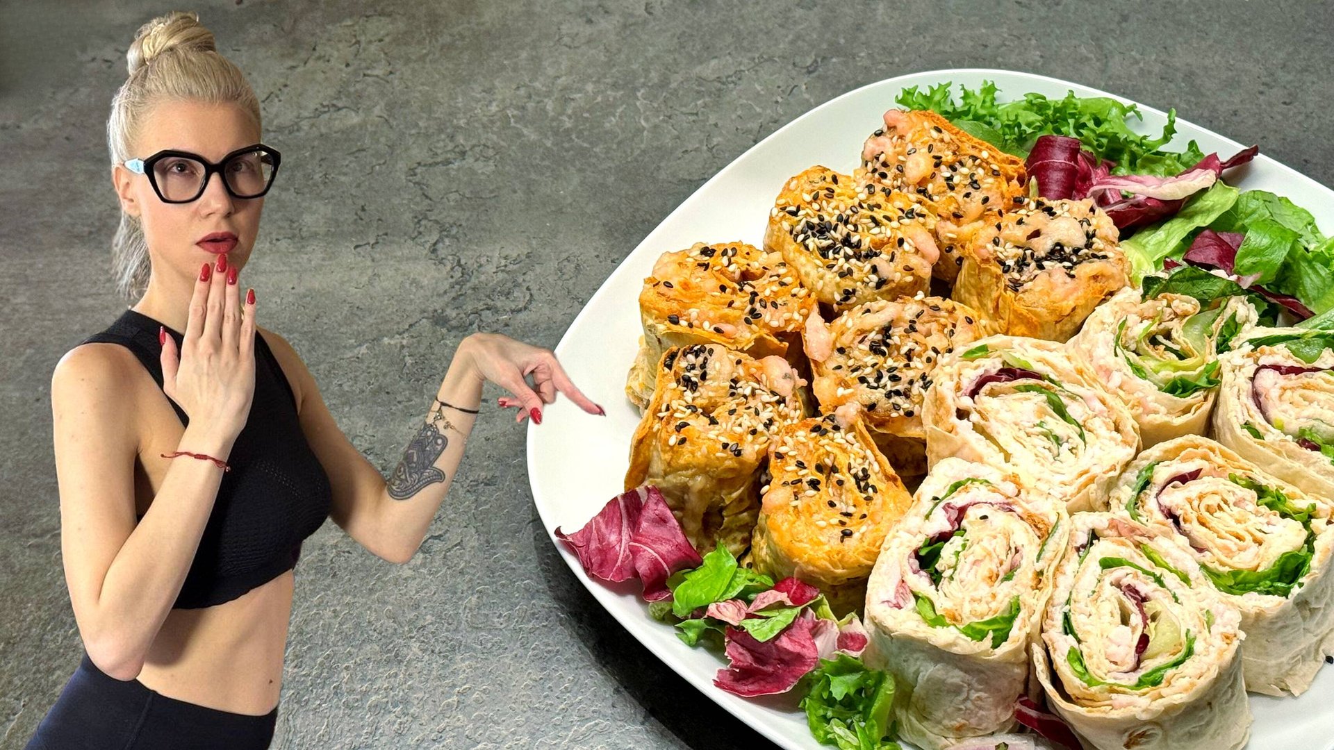 РОЛЛЫ ПО-РУССКИ из лаваша с колбасой и сыром. Простые и вкусные. Ням-ням.