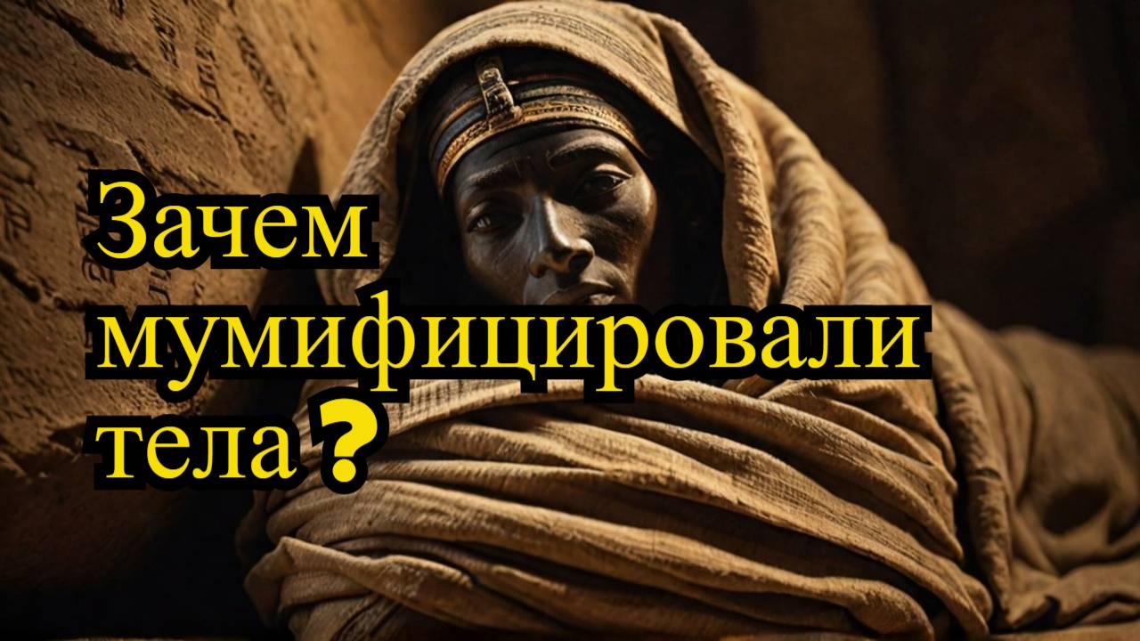 Зачем в Древнем Египте мумифицировали тела?