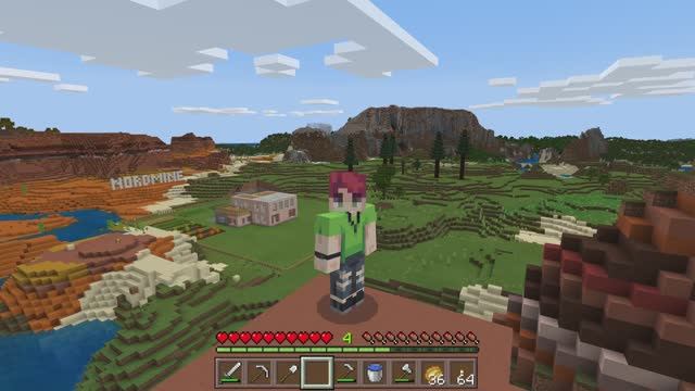 Показываю свой дом в Майнкрафте