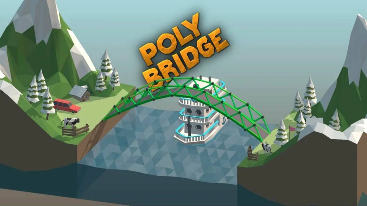 Poly Bridge #1 Альпийские Луга