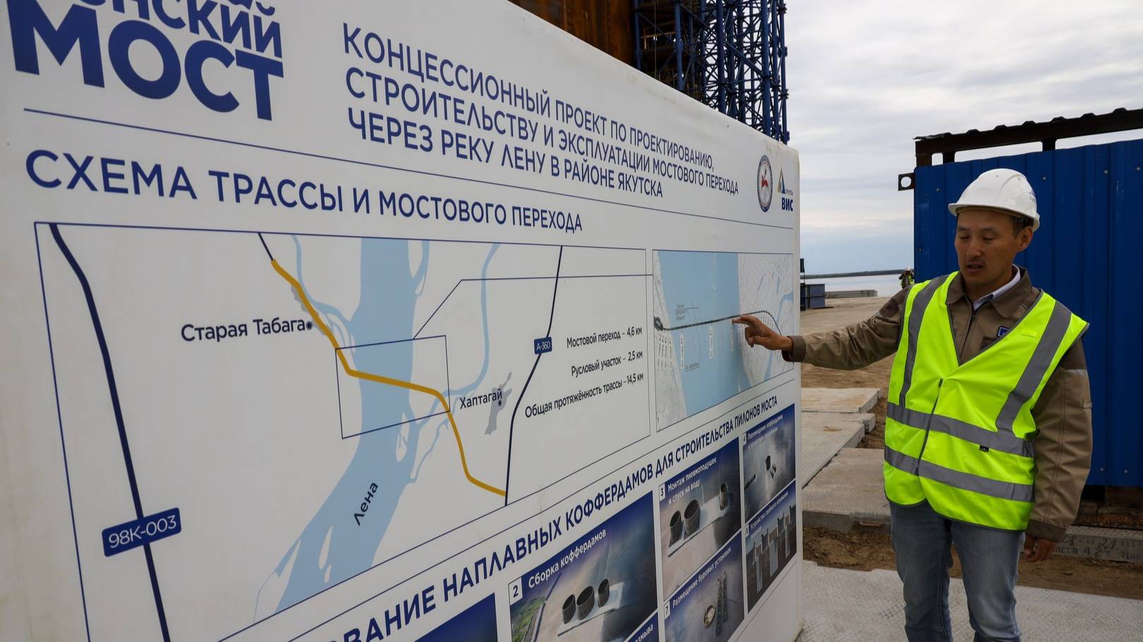 Комментарий руководителя дирекции по строительству Ленского моста