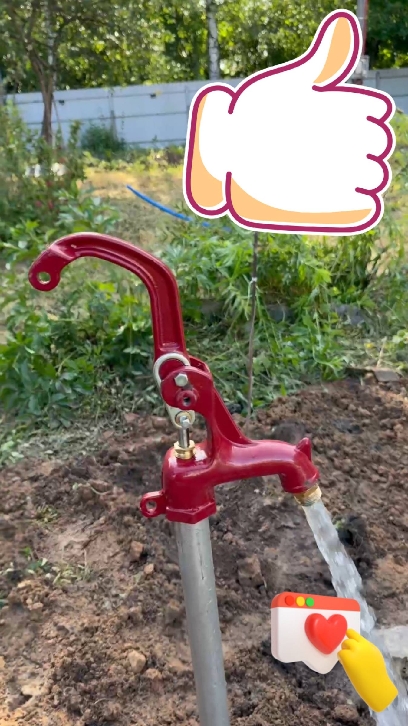 За одну минуту скважина под ключ с незамерзающим краном #стройка #воданадаче #чистаявода