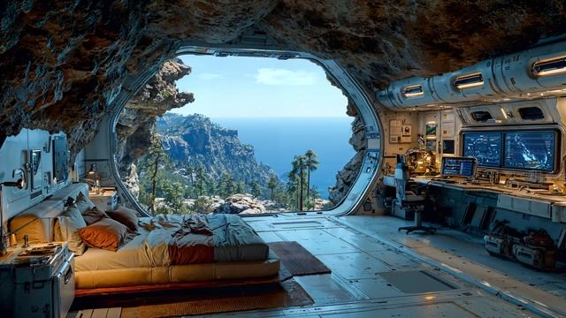 Lost Planet Outpost – Epic Summer Sci-Fi Ambient Music & ASMR for Deep Focus and Relaxation