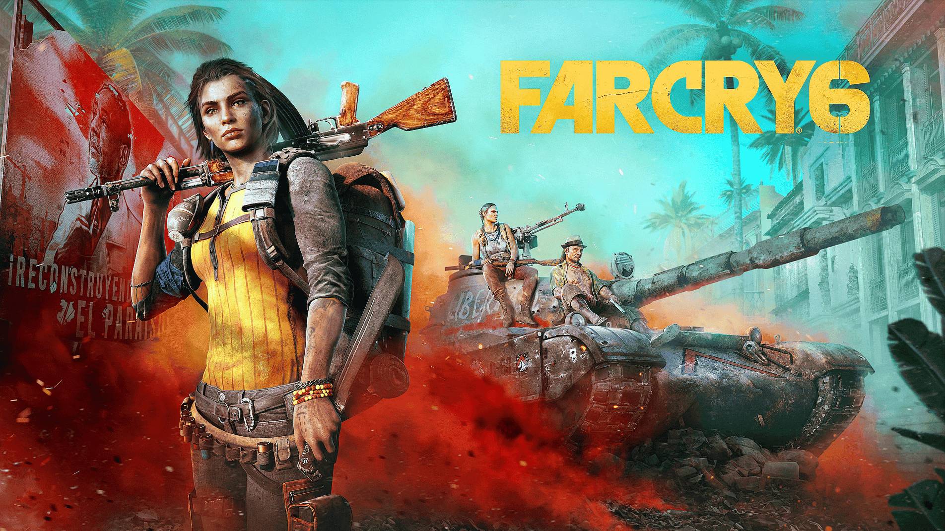 Far Cry 6. Начало пЕтушествия . Вперед к солнечным тропикам свергать диктатора Антона Кастильо.