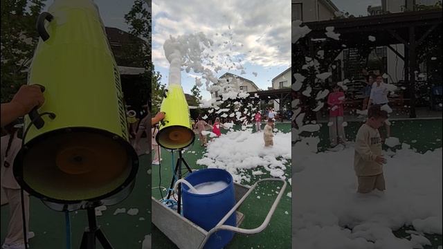 Как сделать пенную вечеринку. Технические моменты