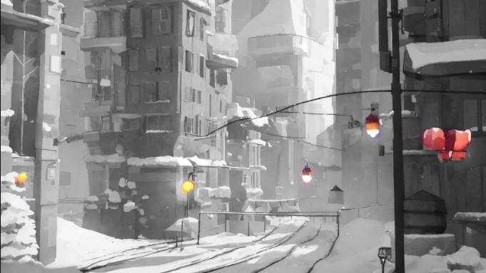 Снег за окном. Песня на стихи Алисы Чин