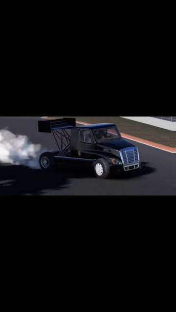 дрифт на новой тяжёлой технике