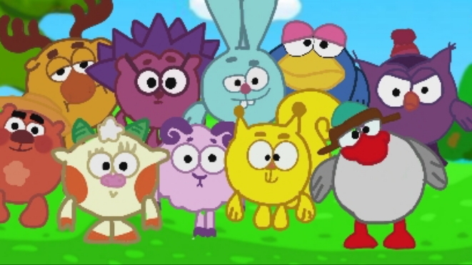 Смешарики и Мои фанатские истории 1 сезон ВСЕ СЕРИИ ПОДРЯД